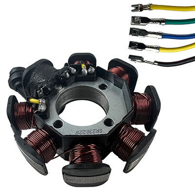 Stator Magneto - 8 Coil - Tao Tao TBR7 Dirt Bike - Version 88
