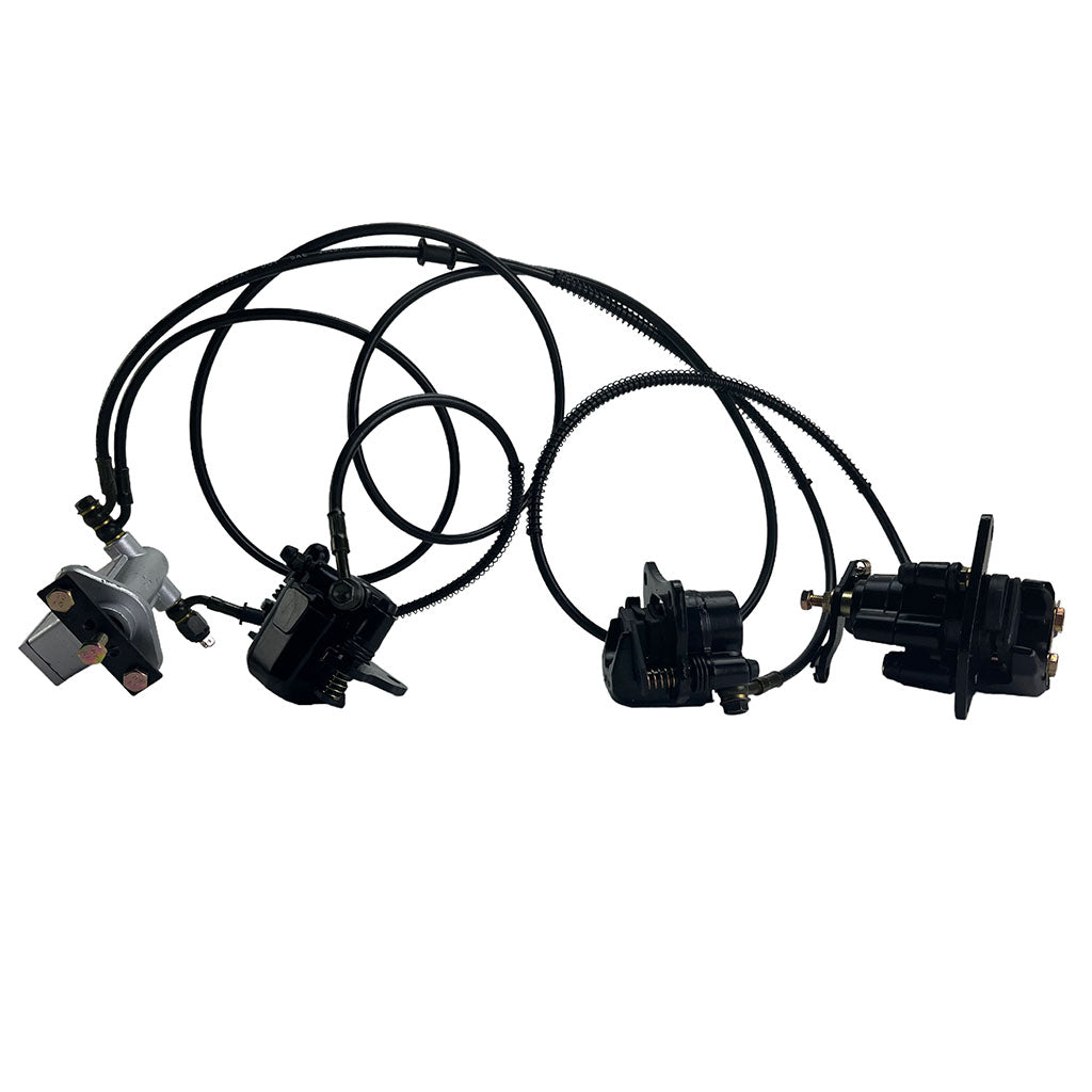 Front and Rear Brake Assy Tao Tao Arrow and Targa, Coleman BK200 Go-Karts