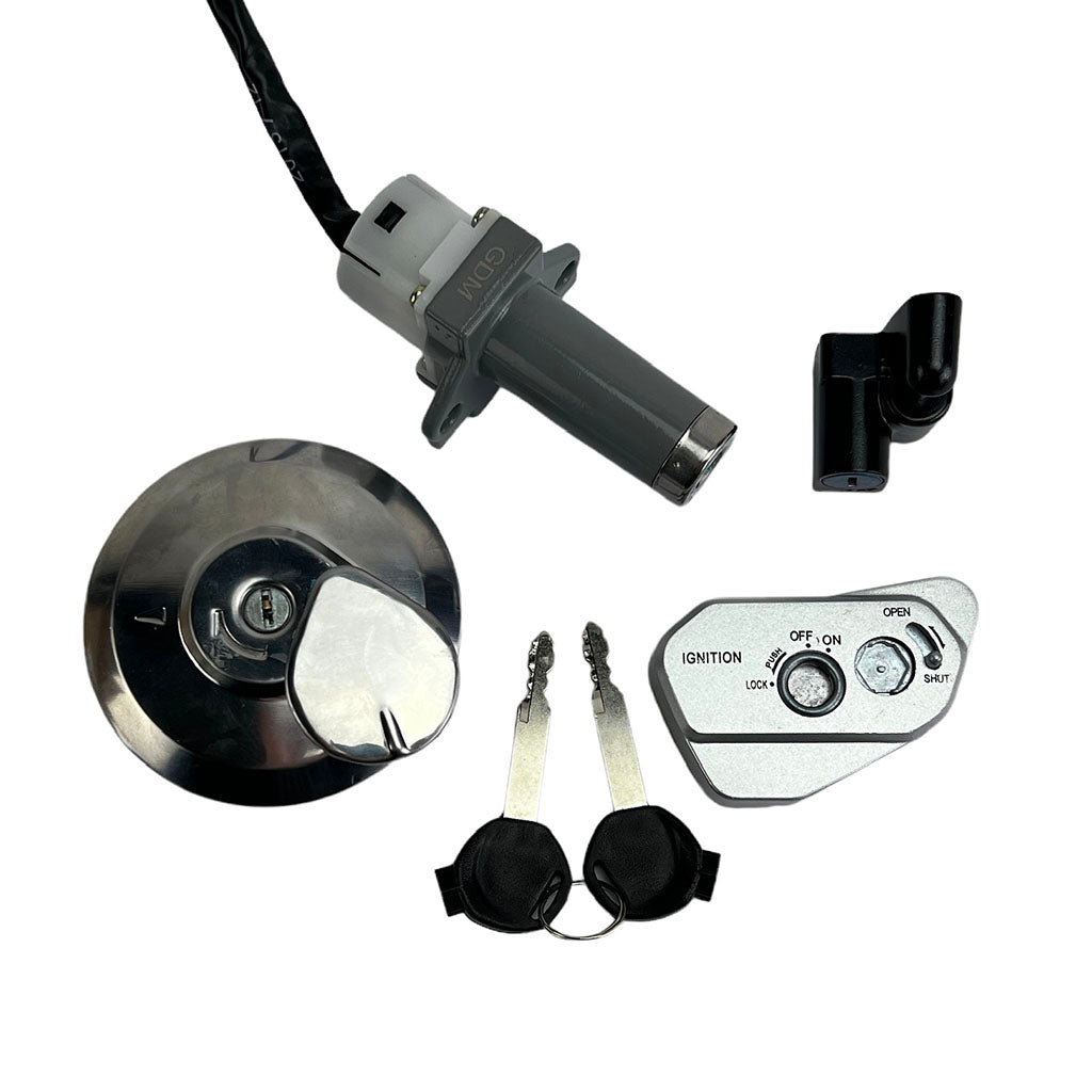 Ignition Key Switch - 4 Wire - Tao Tao TBR7 Dirt Bike - Version 729