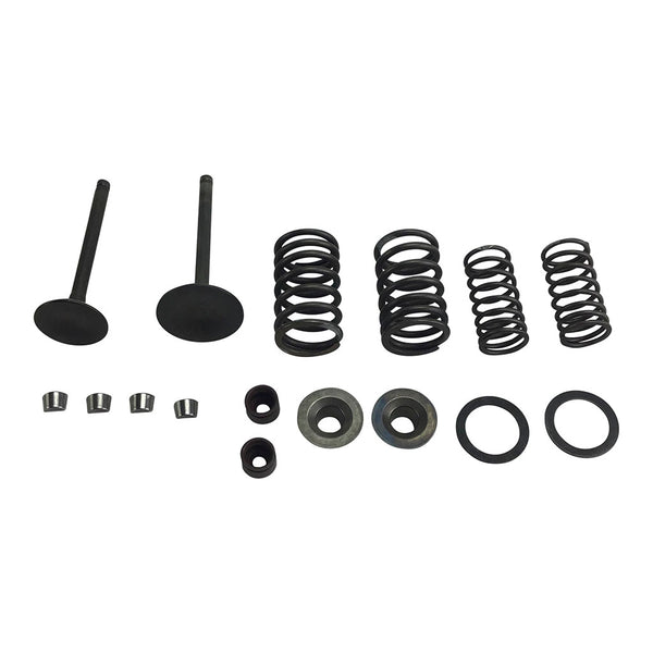 Valve Set With Springs & Clips - GY6 125cc 150cc - Version 5