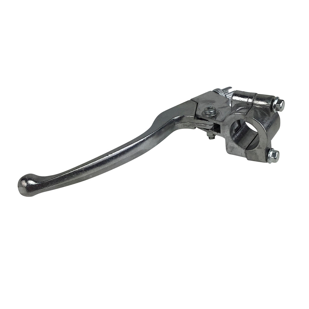 Brake Lever Assy - Left - 141mm - Coleman Mini Bike - Chrome - Version 453