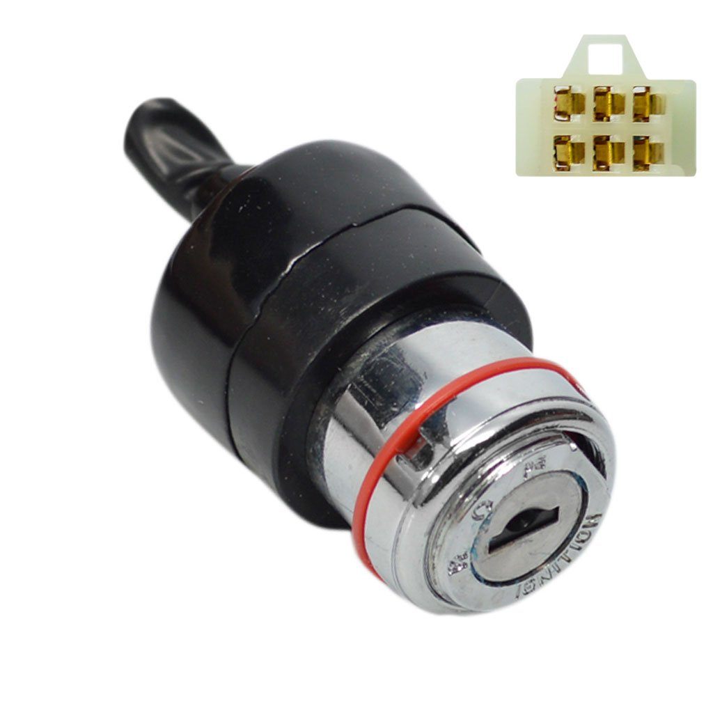 Ignition Key Switch - 6 Wire - Version 47