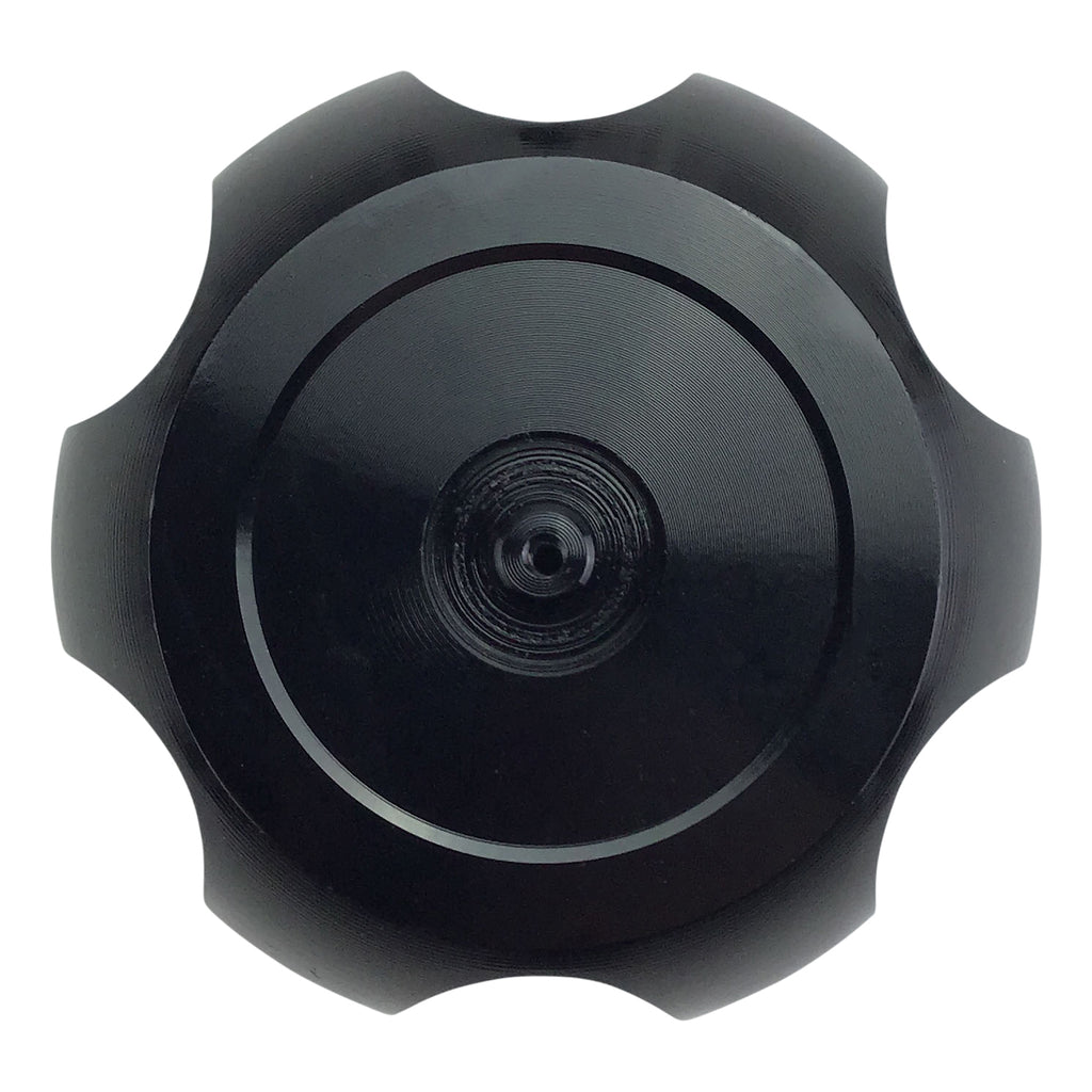 Gas Tank Cap - 50mm - Metal - BLACK - Version 320