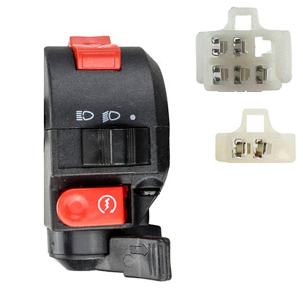 Handlebar Switch - 7 Wire - Left - ATV - Version 14