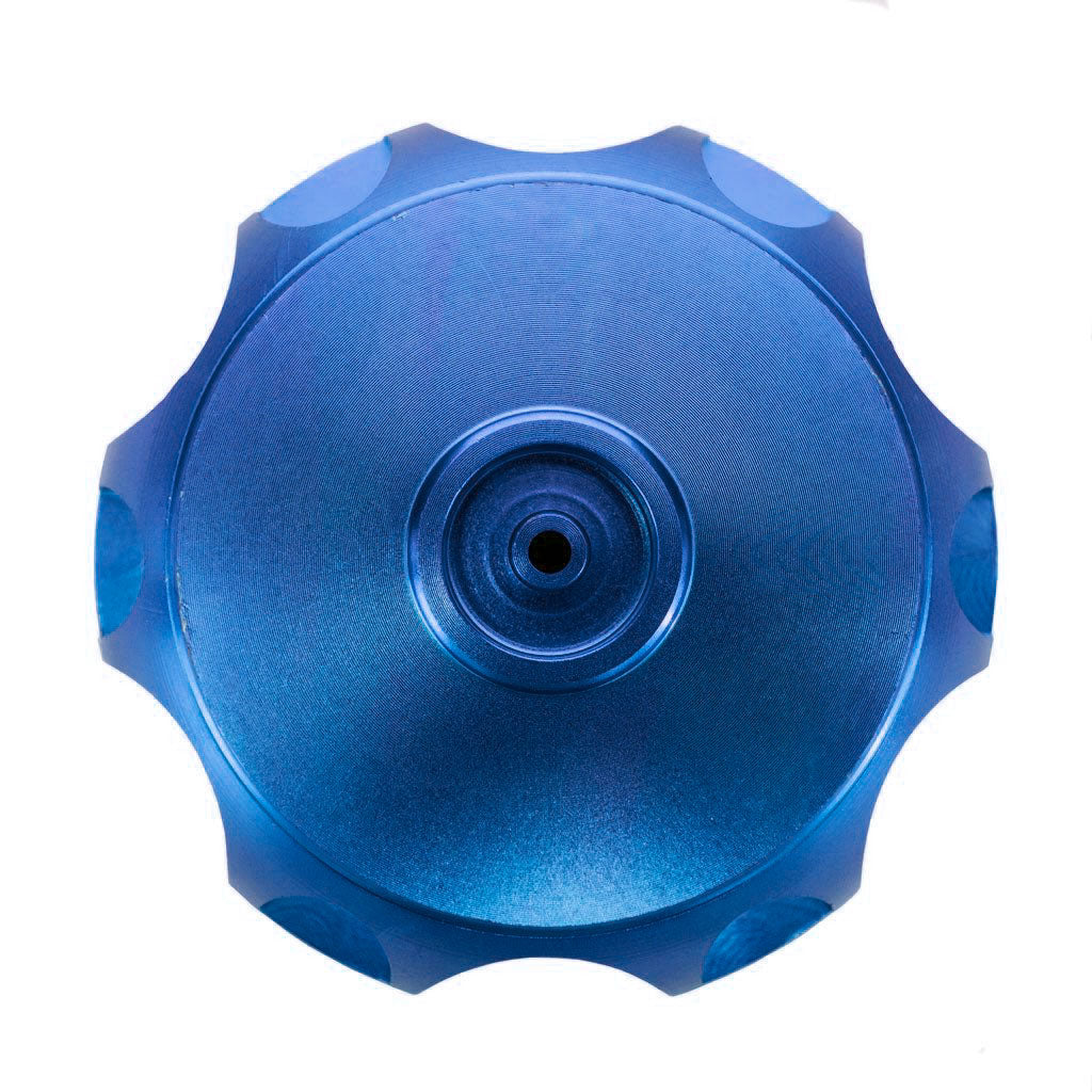 Gas Tank Cap - 50mm - Metal - BLUE - Version 70