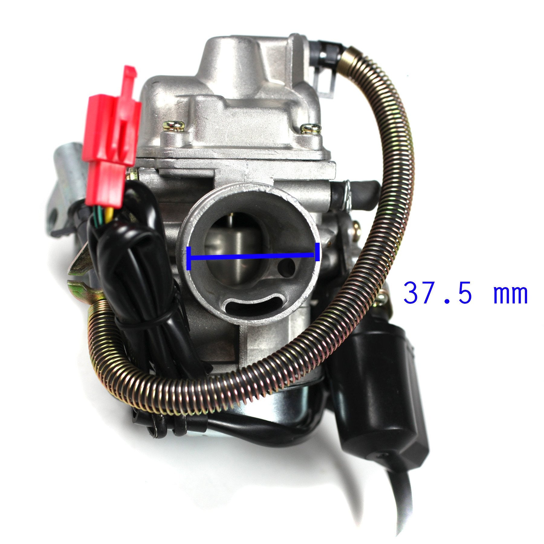 Carburetor PD24J - 24mm with Spring Drain Line - GY6 150cc Scooters