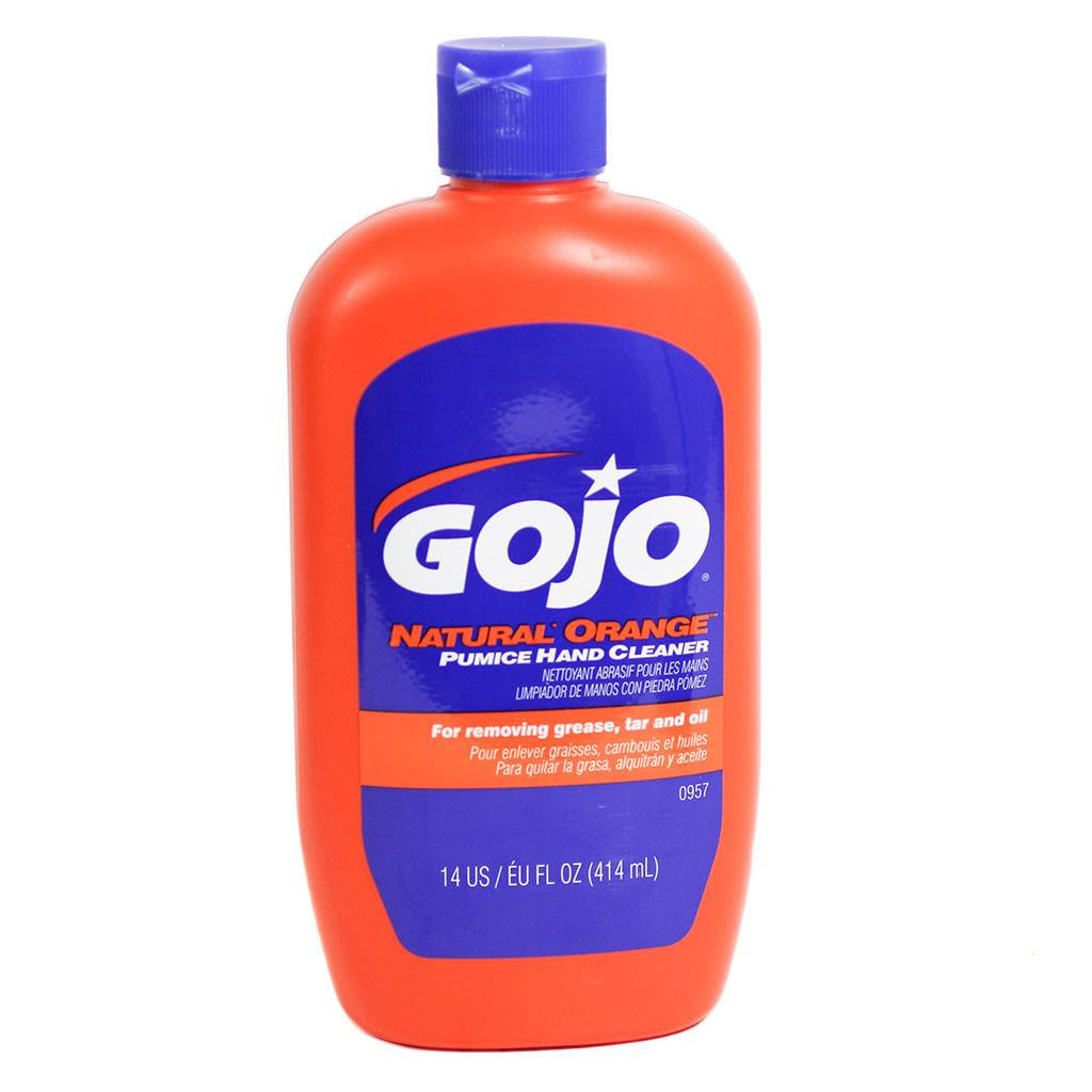 GoJo Natural Orange Pumice Hand Cleaner 14 oz. Tool Box Size!