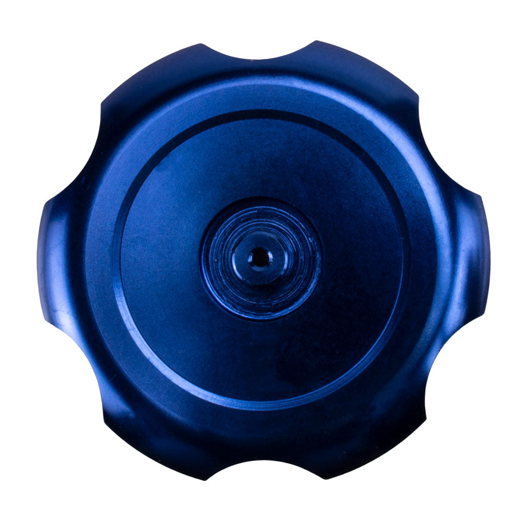 Gas Tank Cap - 40mm - Metal - BLUE - Version 49