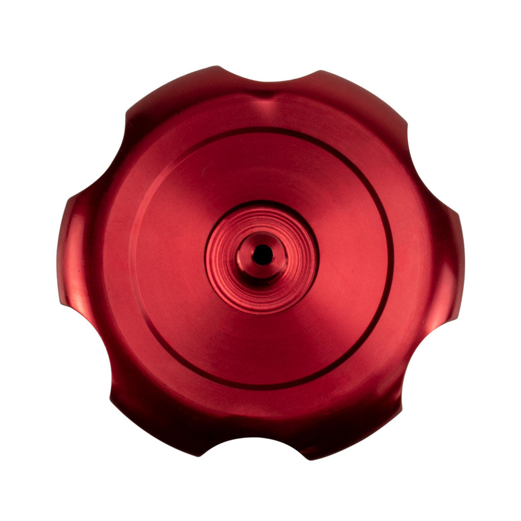 Gas Tank Cap - 40mm - Metal - RED - Version 49