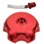 Gas Tank Cap - 50mm - Metal - RED - Version 70