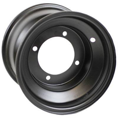 Rim 8.0 x 6.0 Inch - 4 Bolt - 78mm Bolt Hole Spacing - BLACK - Rear ...